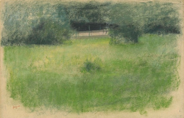Edgar Degas | Paysage de l'Orne (Circa 1884) | MutualArt