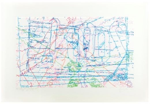 Ingrid Calame | #219 DRAWING (TRACING UP TO L.A. RIVER) (2005) | MutualArt
