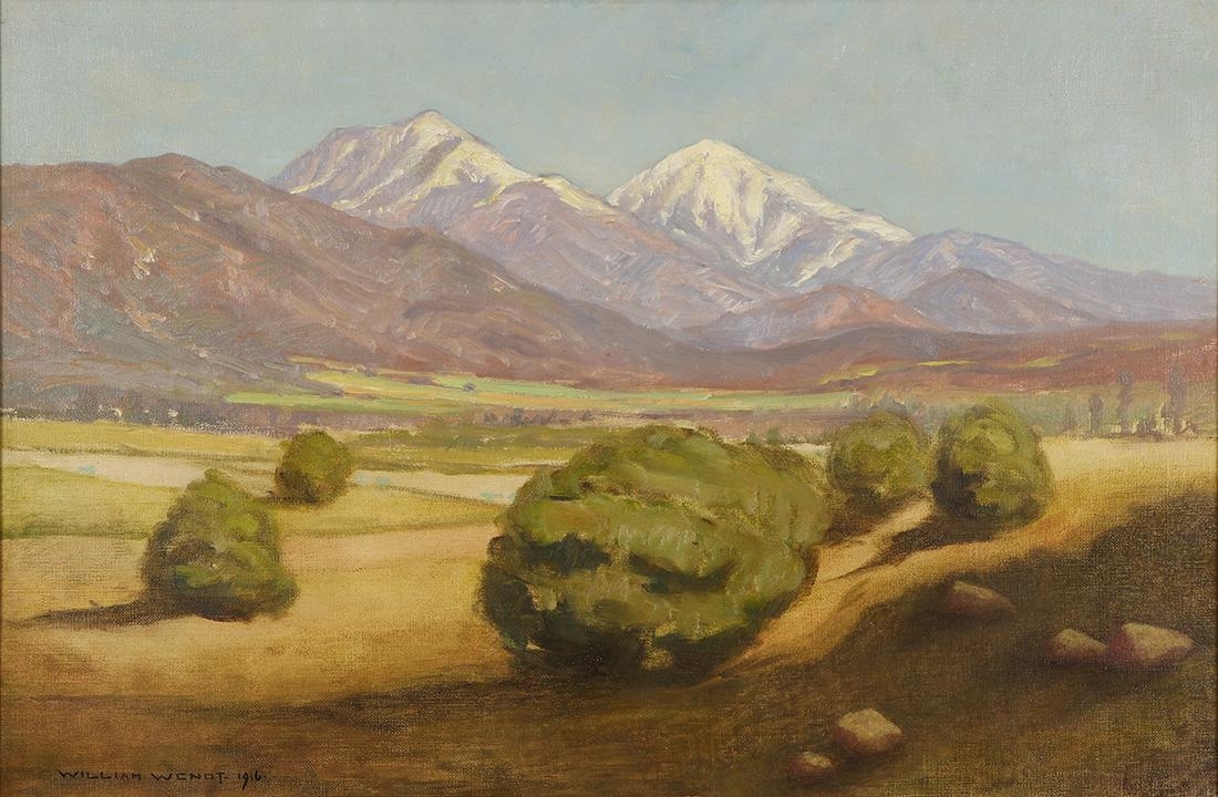 William Wendt | Autumn Landscape (1914) | MutualArt