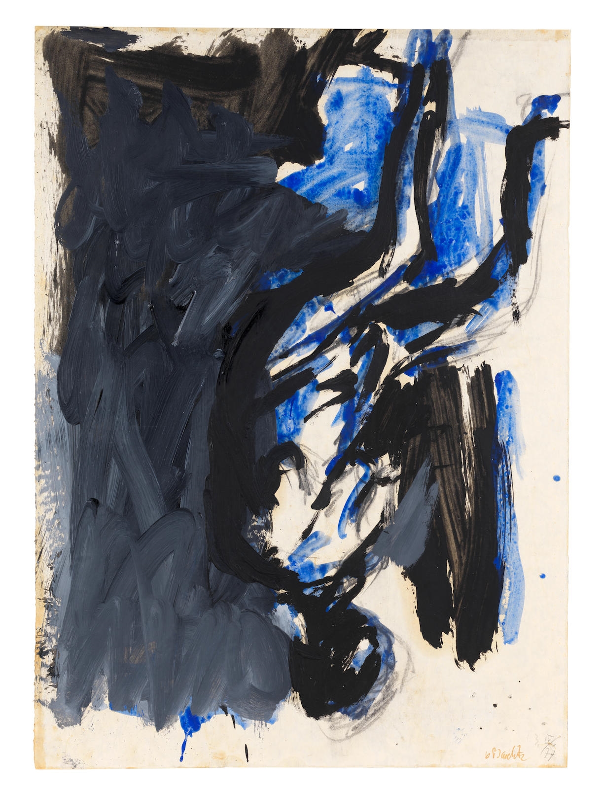 Georg Baselitz | Untitled (1977) | MutualArt