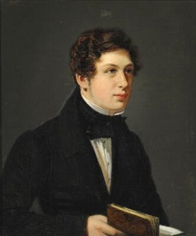 Wilhelm Marstrand | Portrait of vicar Jacob Nansen | MutualArt