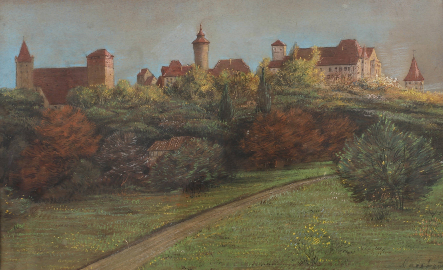 Jakob Nussbaum | Die Kaiserburg in Nürnberg | MutualArt