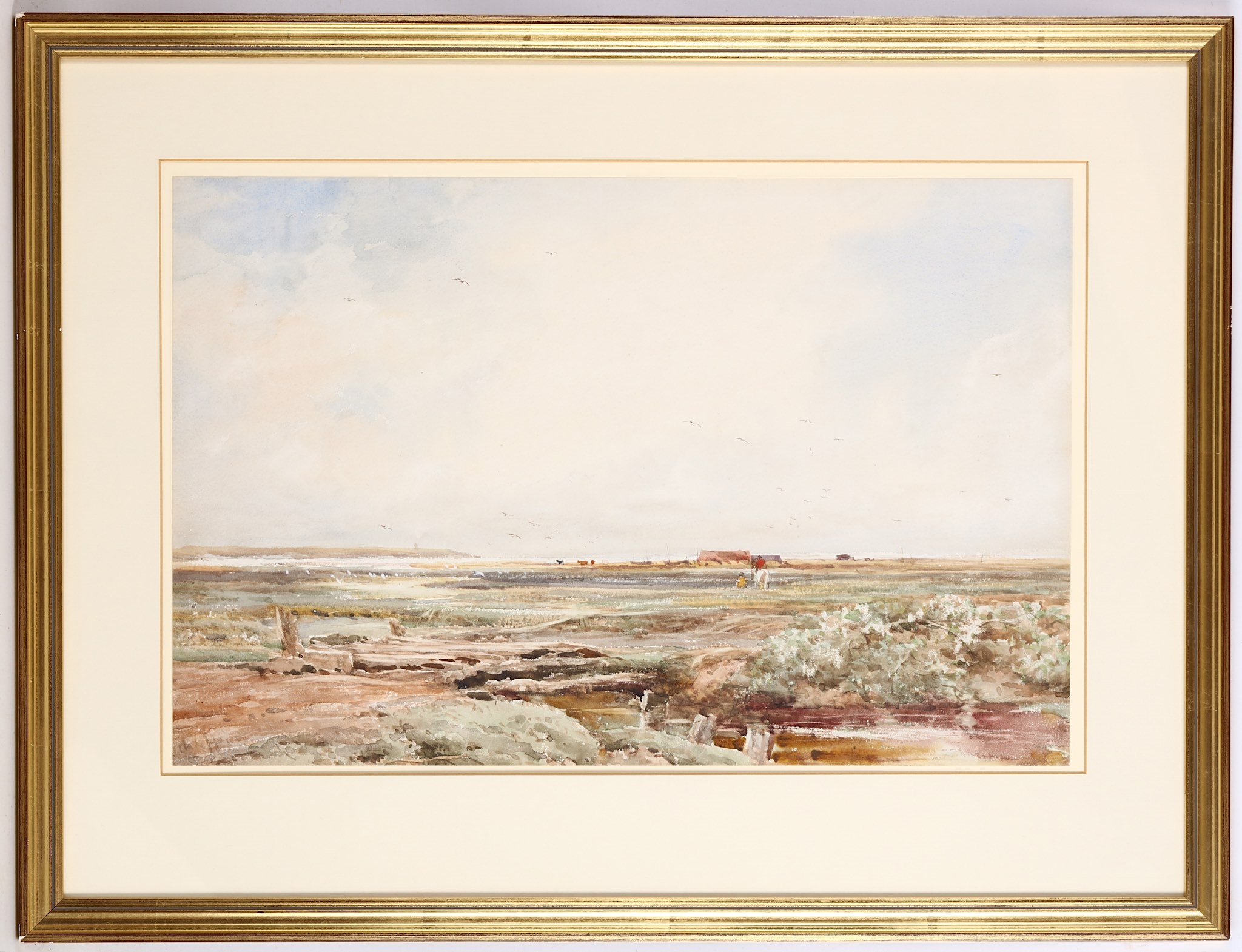 Claude Hayes | watercolour study | MutualArt