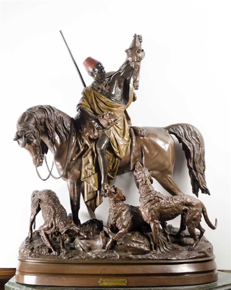 Max Arthur Waagen | Kabyle Au Retour De La Chasse(Kabyle Return from ...