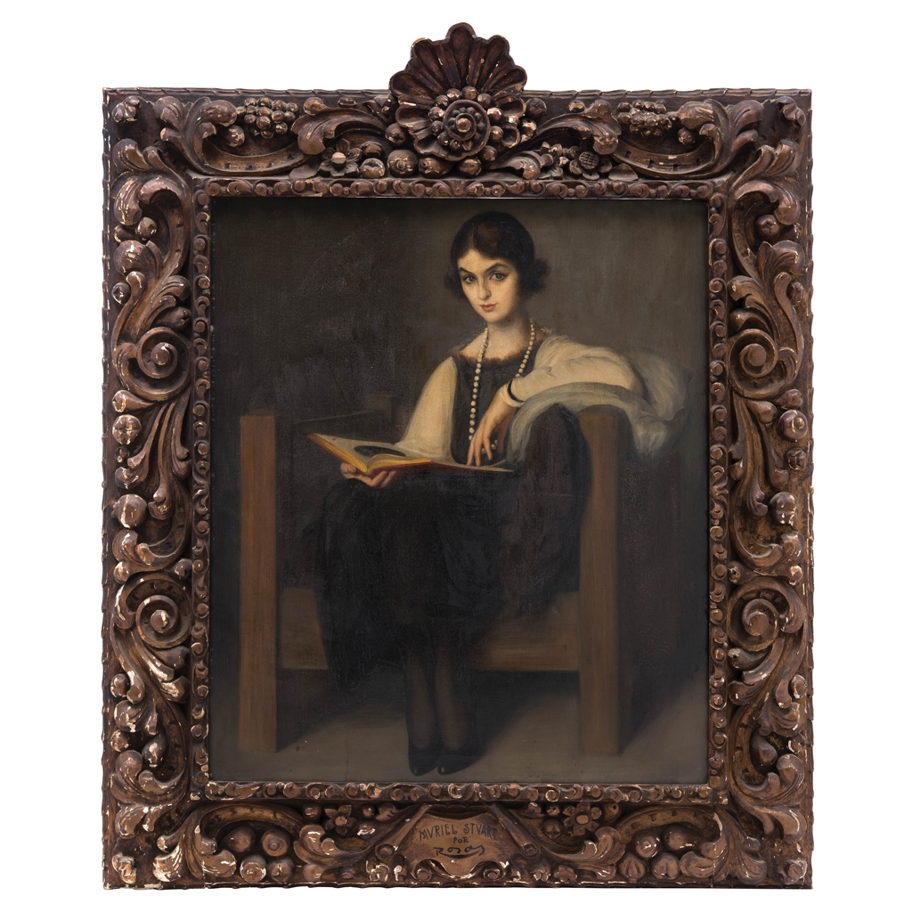 Ignacio Rosas | RETRATO DE MURIEL STUART (1914) | MutualArt