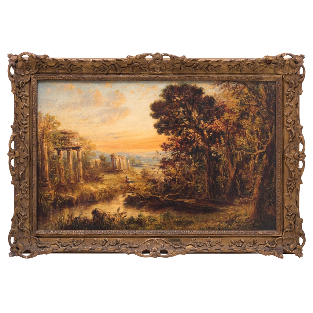James Baker Pyne | PAISAJE CON RUINAS (CAPRICCIO) | MutualArt