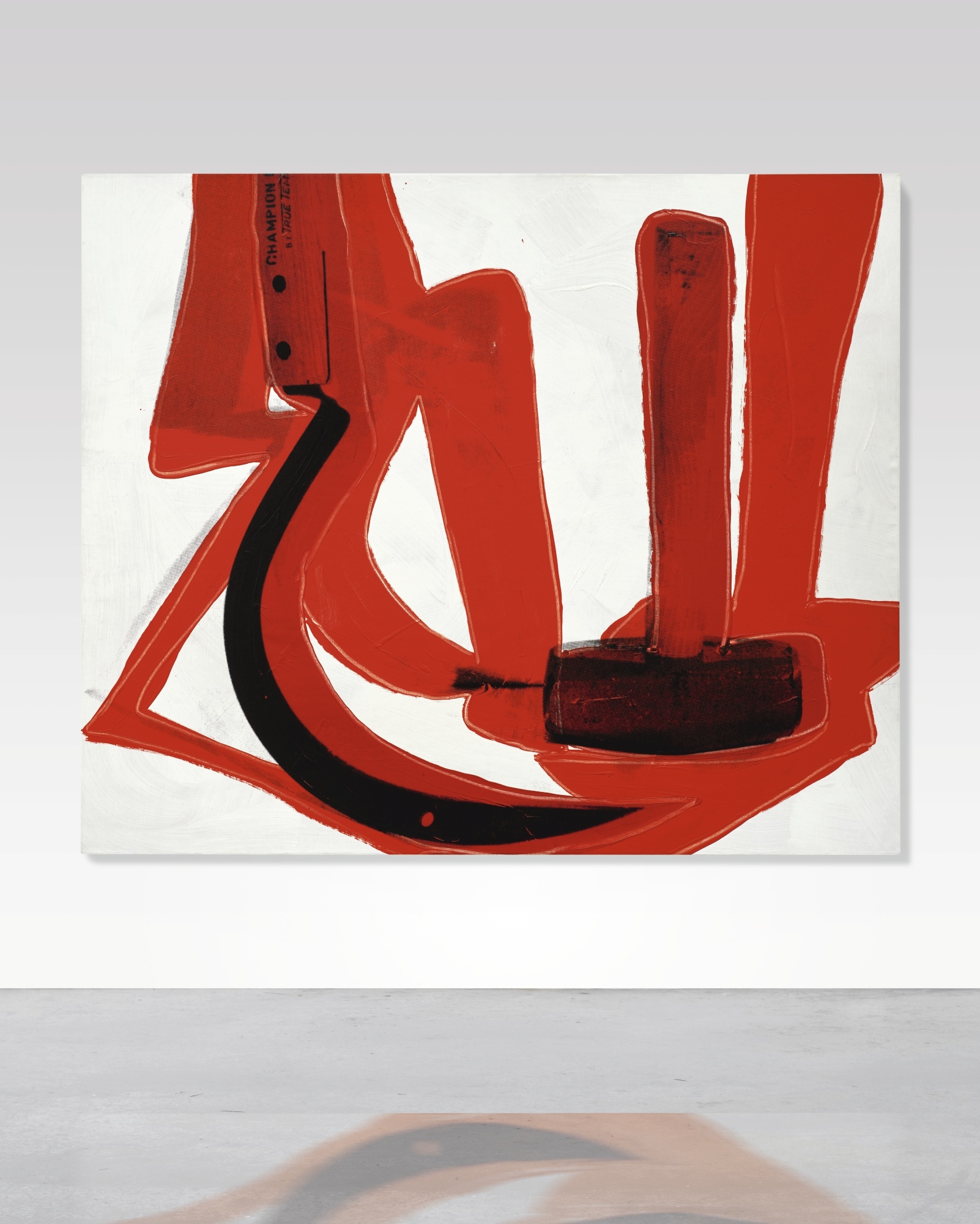 Andy Warhol | HAMMER AND SICKLE (1976) | MutualArt