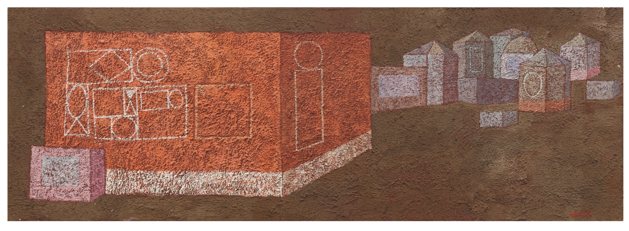 Domenico Gnoli | Neapolitan bed (1960) | MutualArt