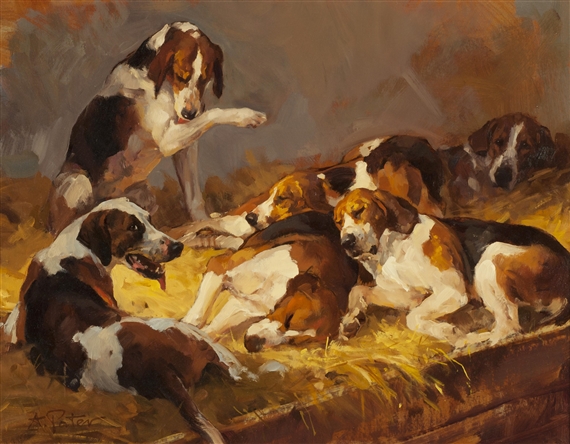 Andre Pater | STUDY OF A LIPIZZANER | MutualArt