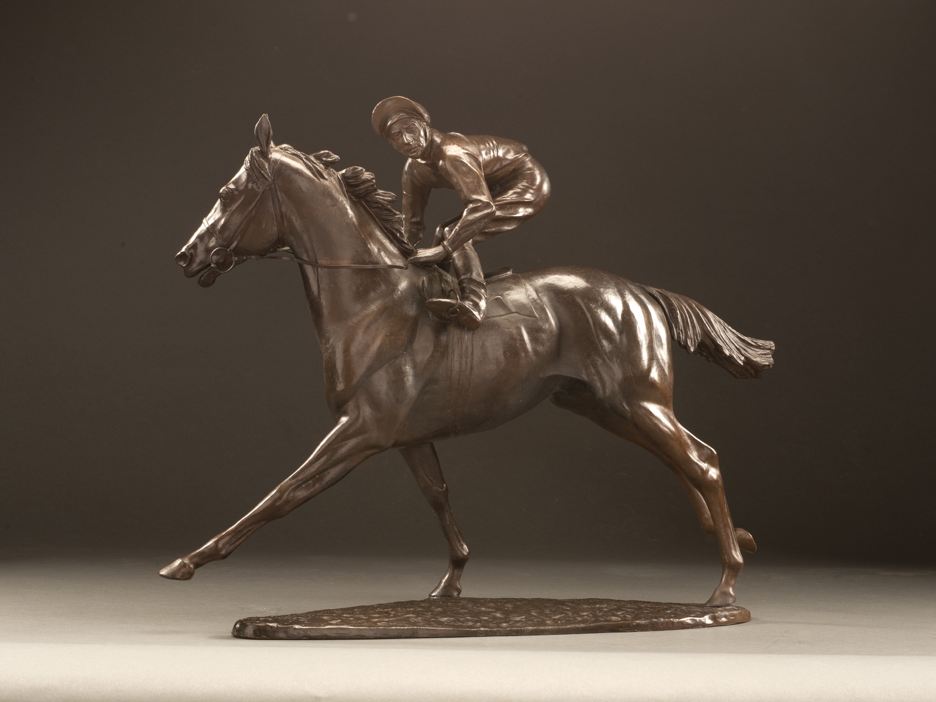 Bernard Winskill | LESTER PIGGOTT AND THE MINSTREL | MutualArt