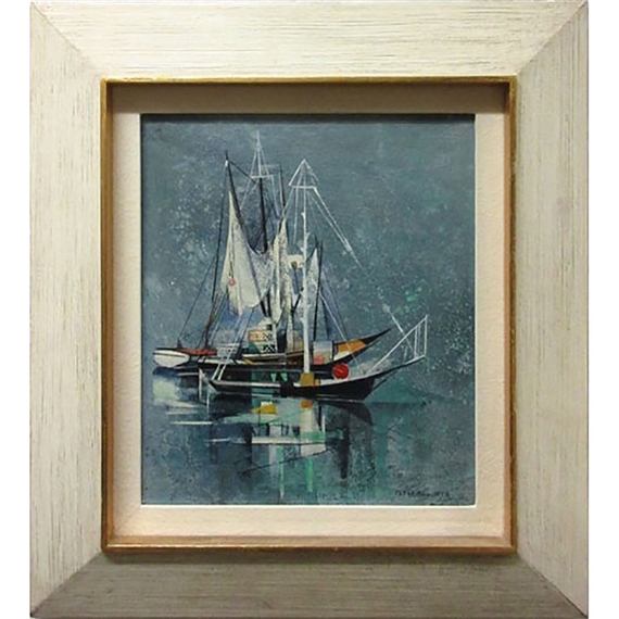 Peter Haworth | DRYING SAILS | MutualArt