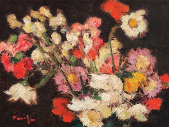 Nicolae Tonitza | Flori de primăvară | MutualArt