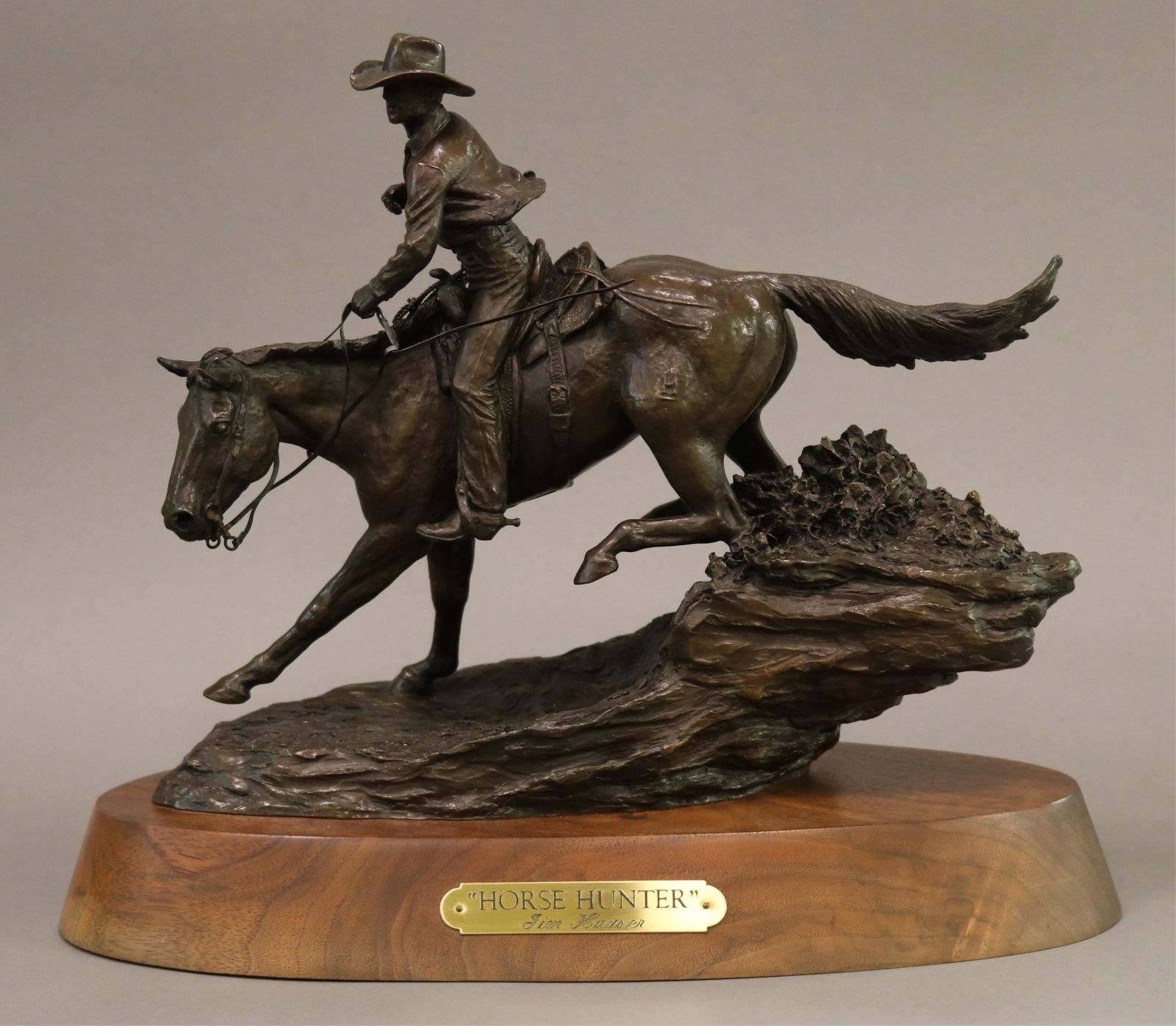 Jim Hauser | HORSE HUNTER | MutualArt