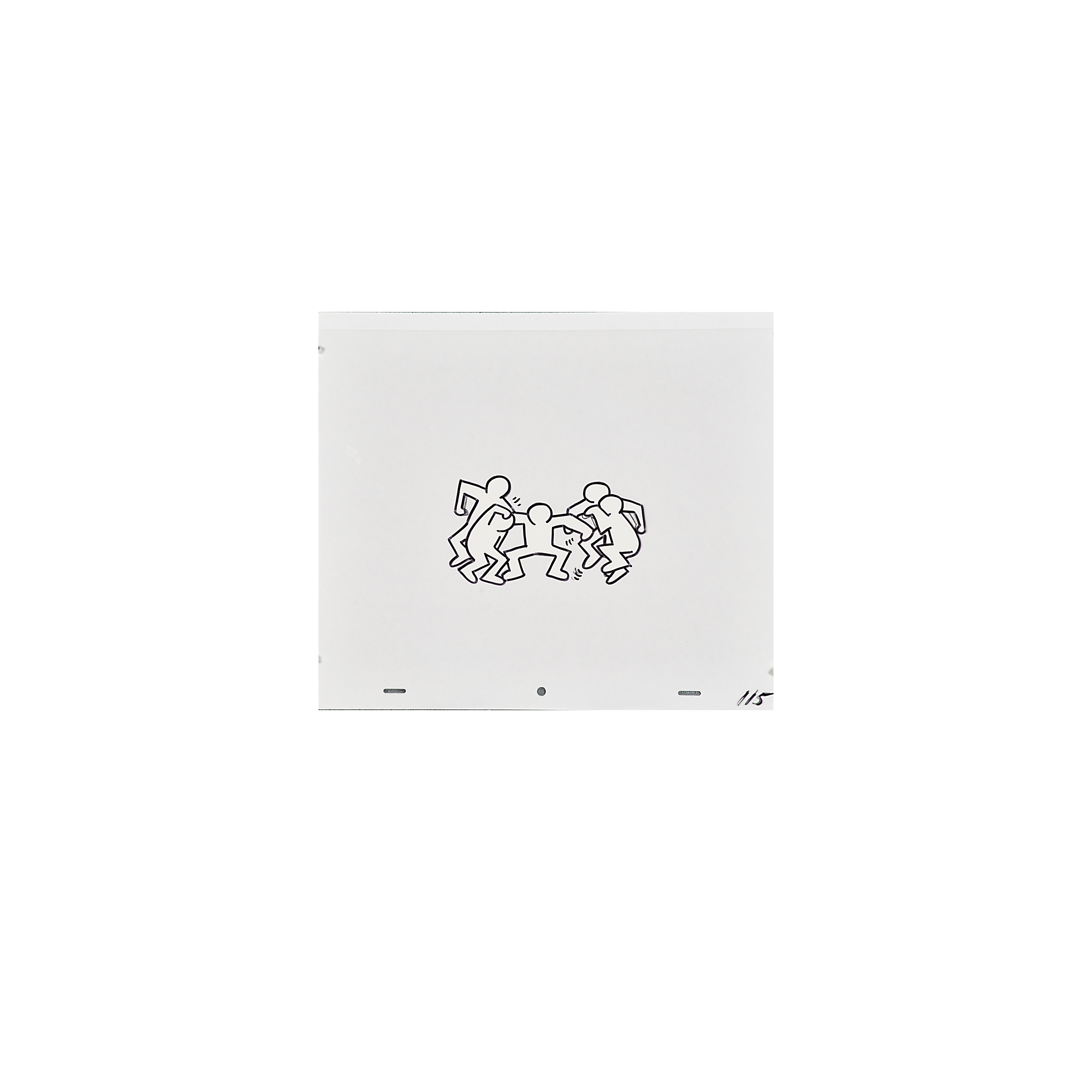 Keith Haring | Sesame Street animation drawings (3 works) (1987 ...