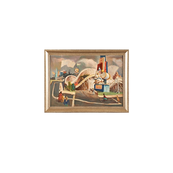 John Maxwell | The Amusement Park (1949) | MutualArt