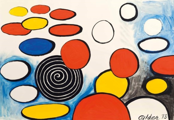 Alexander Calder | Snakes Puzzles (1970) | MutualArt