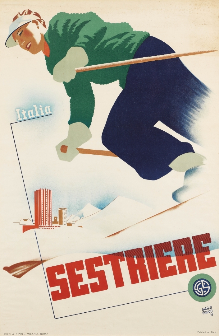 Mario Puppo | Sestriere (1935) | MutualArt