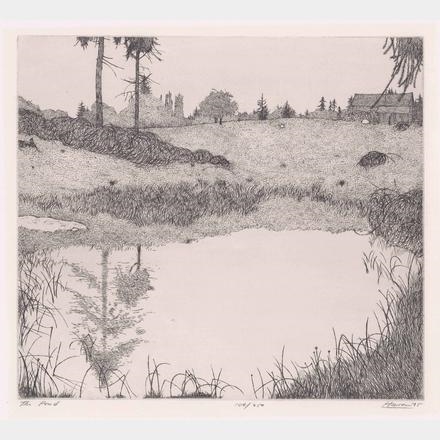 Art Hansen | Winter Forest | MutualArt