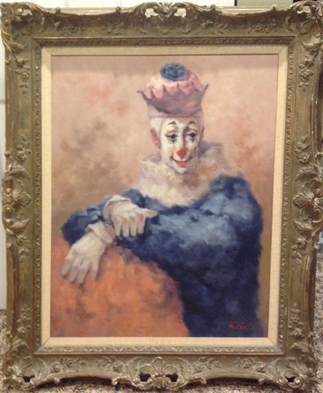 Philippe Alfieri | Sitting Clown | MutualArt