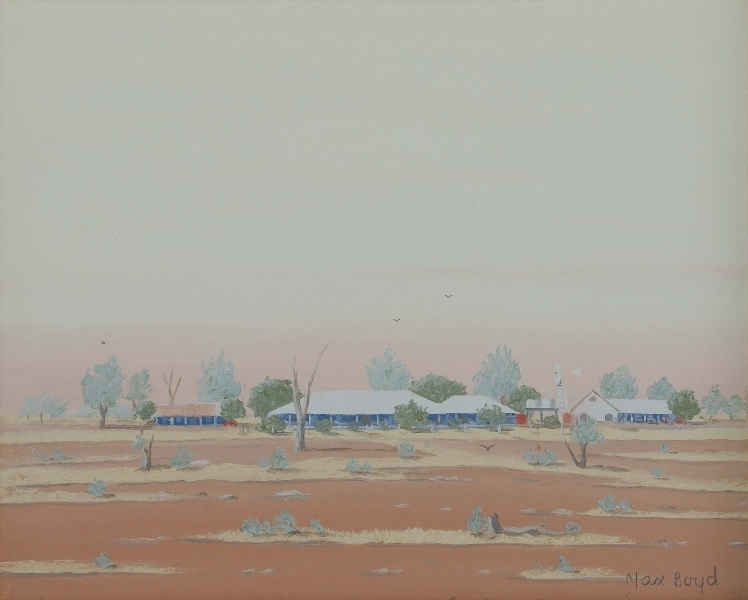 Max Boyd | The Inland, Red & Dry | MutualArt