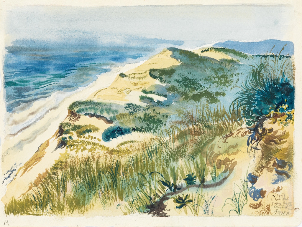 George Grosz | Dunes of Cape Cod (1939 - 1944) | MutualArt