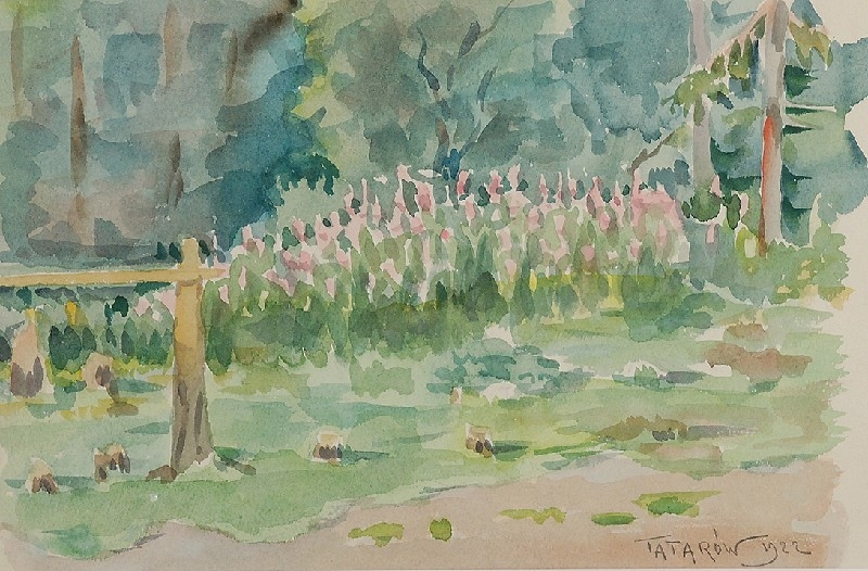 Karol Kossak | Ogród w Tatarowie (1922) | MutualArt