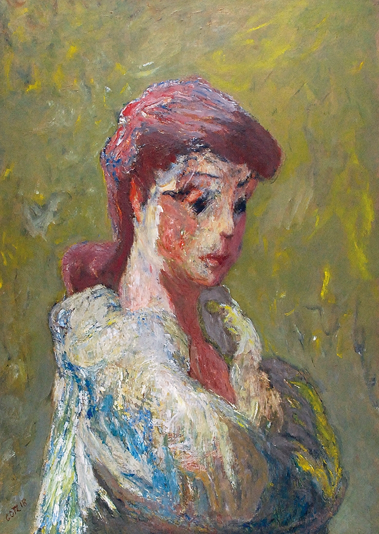 Henryk Gotlib | Portret żony (Circa 1960s) | MutualArt
