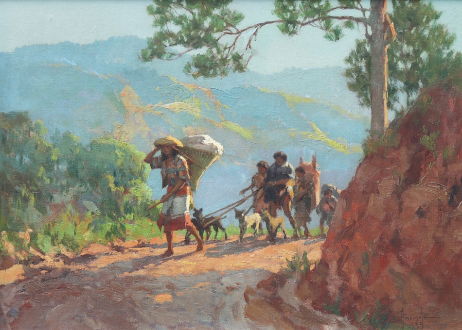 Fernando Amorsolo | Baguio Scene (1935) | MutualArt