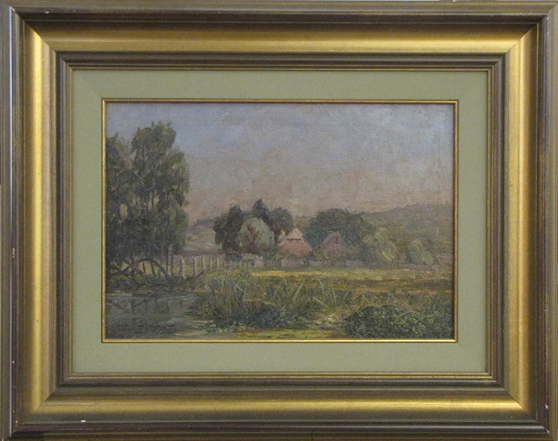 Walter Withers | View of Albury from the Murray River (1892) | MutualArt