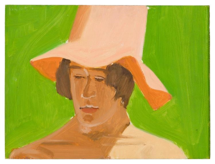 Alex Katz | Beach Scene, Yellow Flower | MutualArt