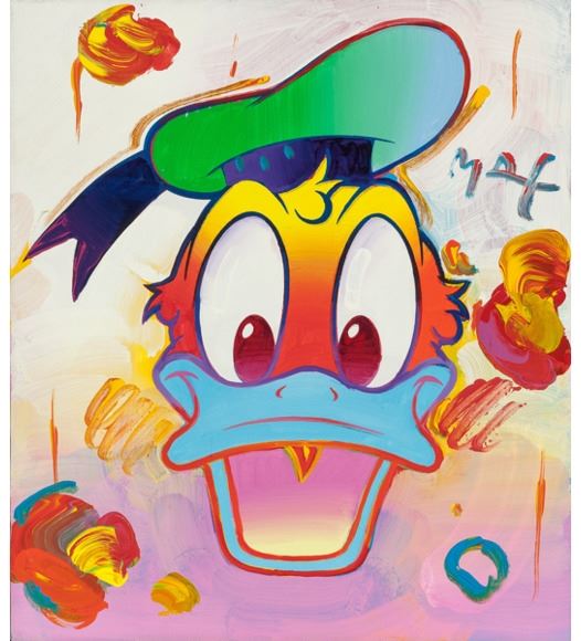 Peter Max | Donald Duck | MutualArt