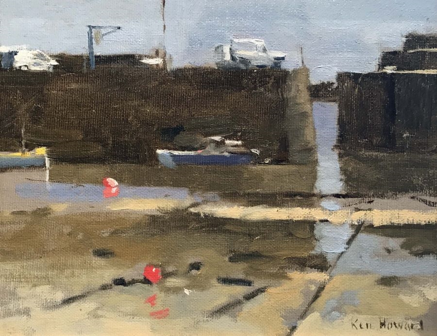 Ken Howard | Mousehole Harbour | MutualArt