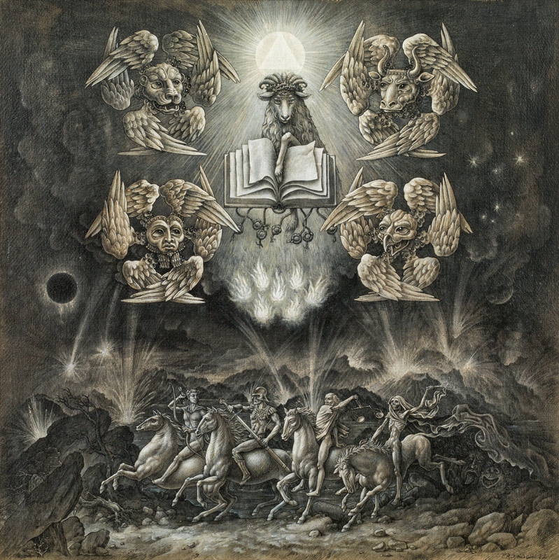 Peter Proksch | Das Buch mit den sieben Siegeln (1982) | MutualArt