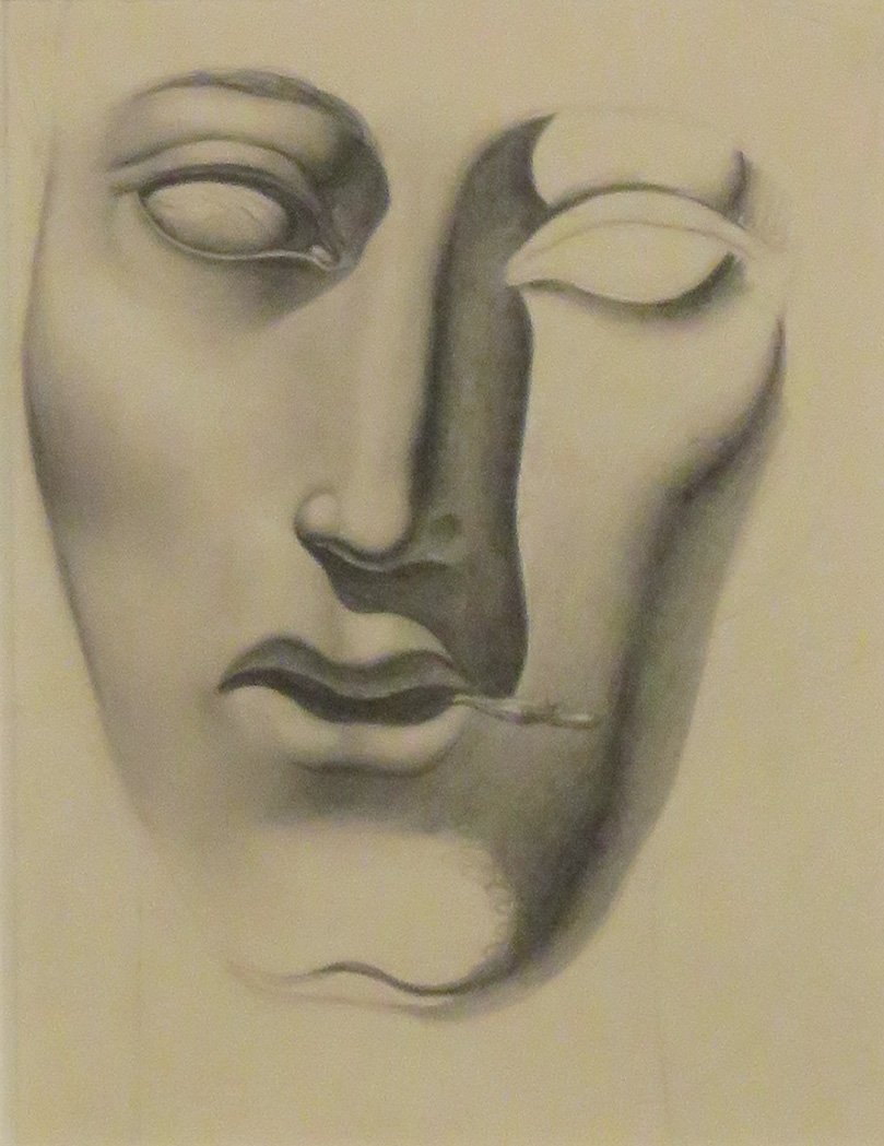 Federico Castellon | Untitled (Head with Drool) | MutualArt