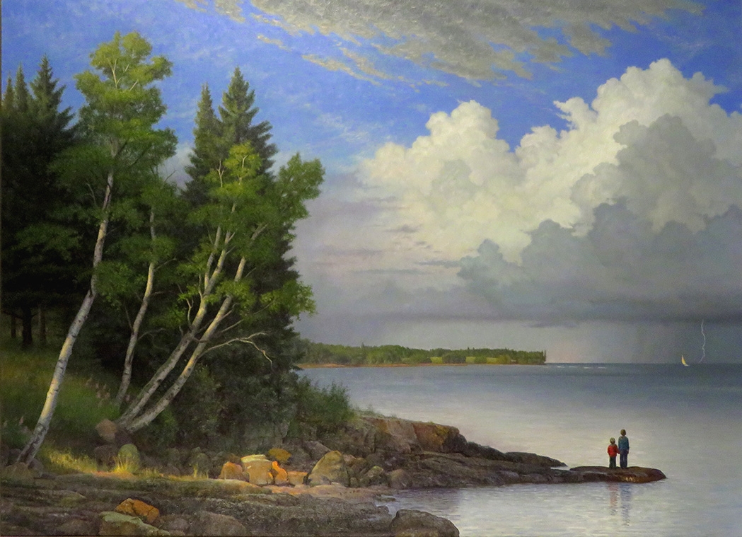 Stephen Gjertson | The Sailboat - Castle Danger (Circa 1983) | MutualArt