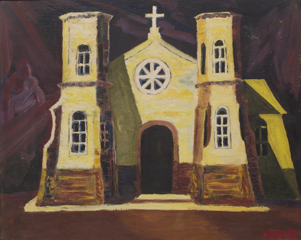 Edwin Hingwan | Caribbean church | MutualArt