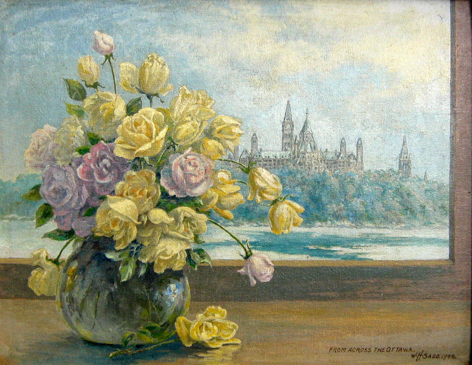 William Harvey Sadd | From Across the Ottawa (1944) | MutualArt