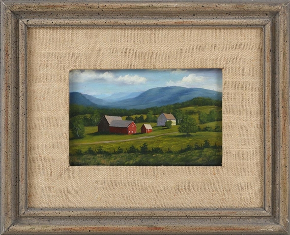 Arthur Jones | Farm With a View | MutualArt