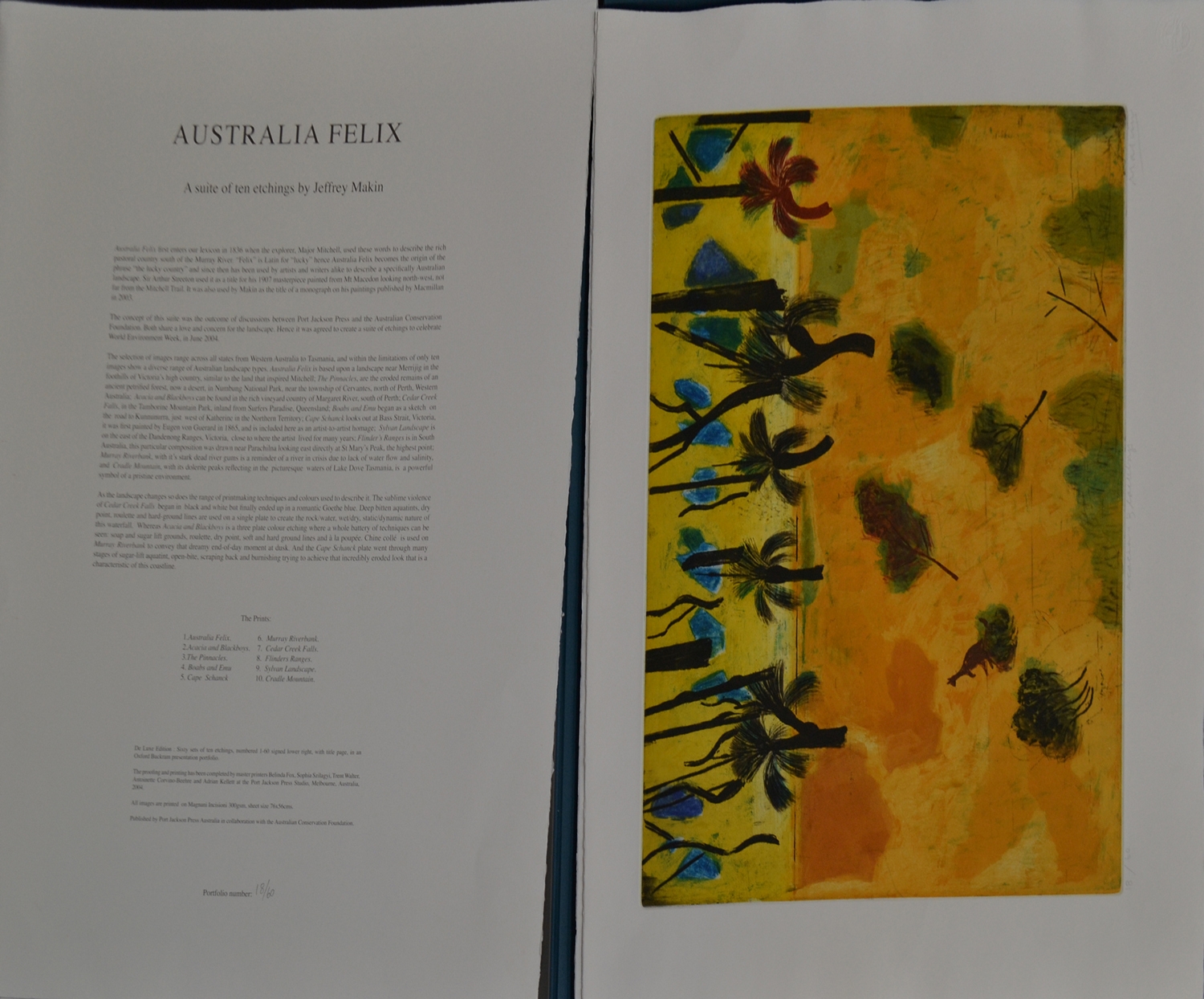 Jeff Makin | Set of 10 etchings | MutualArt