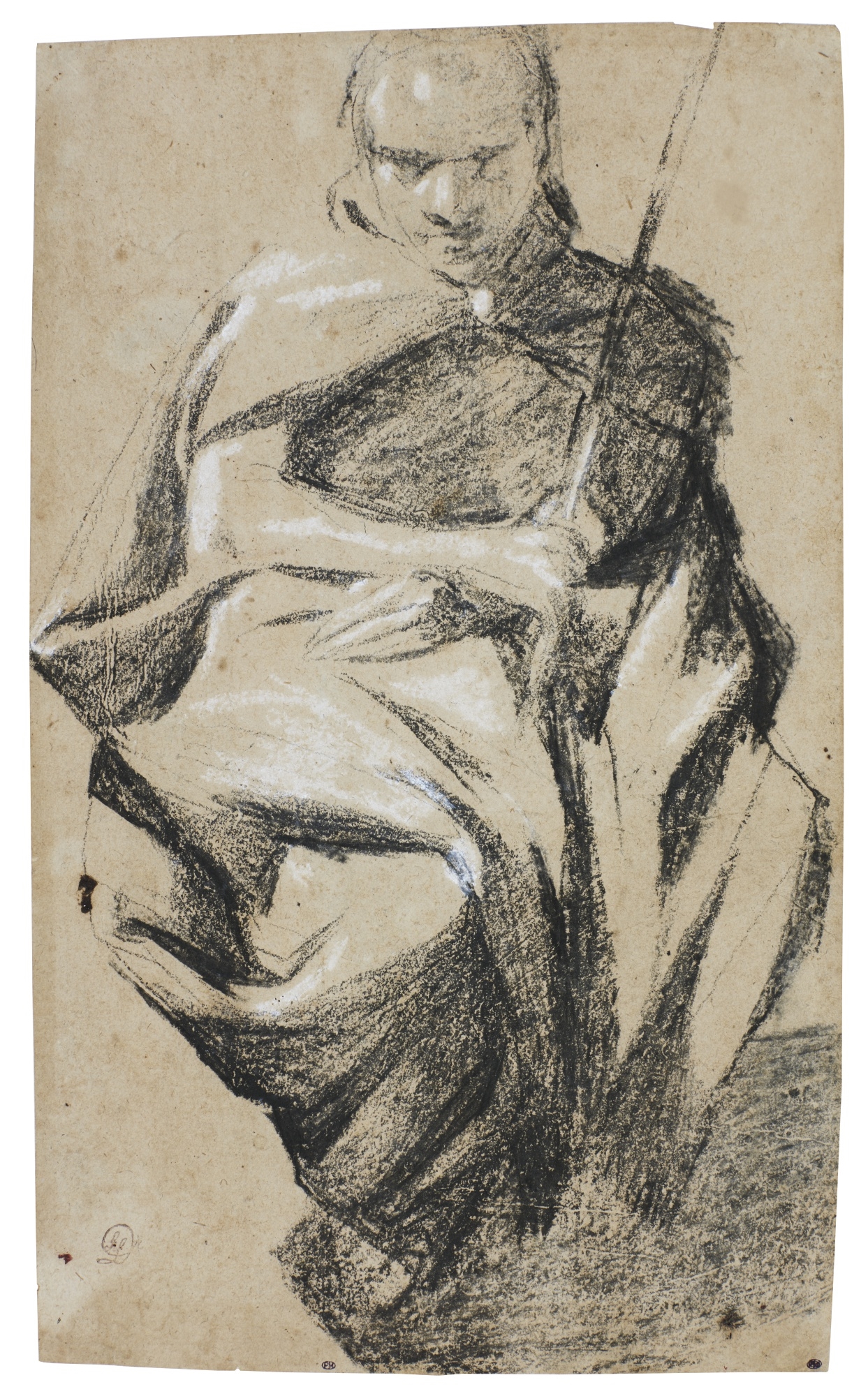 Bolognese School, 17th Century | CHRIST HOLDING THE REED | MutualArt