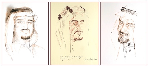 Andrew Vicari | Portraits du Roi Fayçal d’Arabie Saoudite (1964 - 1975 ...