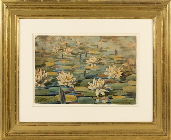 Walter Paris | Water lilies (1896) | MutualArt