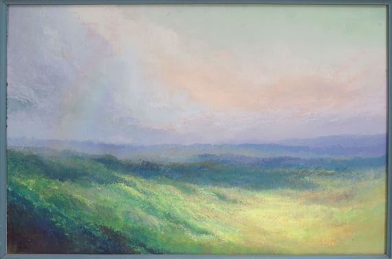Robert R. Bliss | Misty meadow (1971) | MutualArt