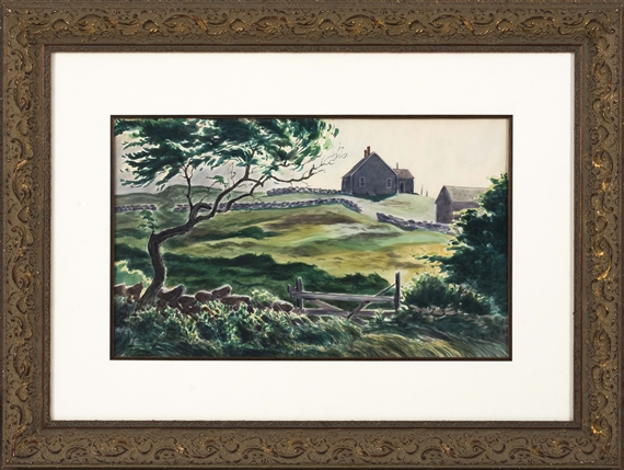 Frederic James | Cape Cod Farm (1953) | MutualArt