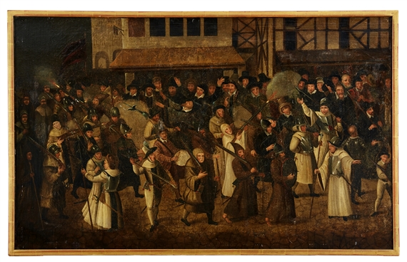 François Bunel II | Procession of the Holy League in the Streets of ...