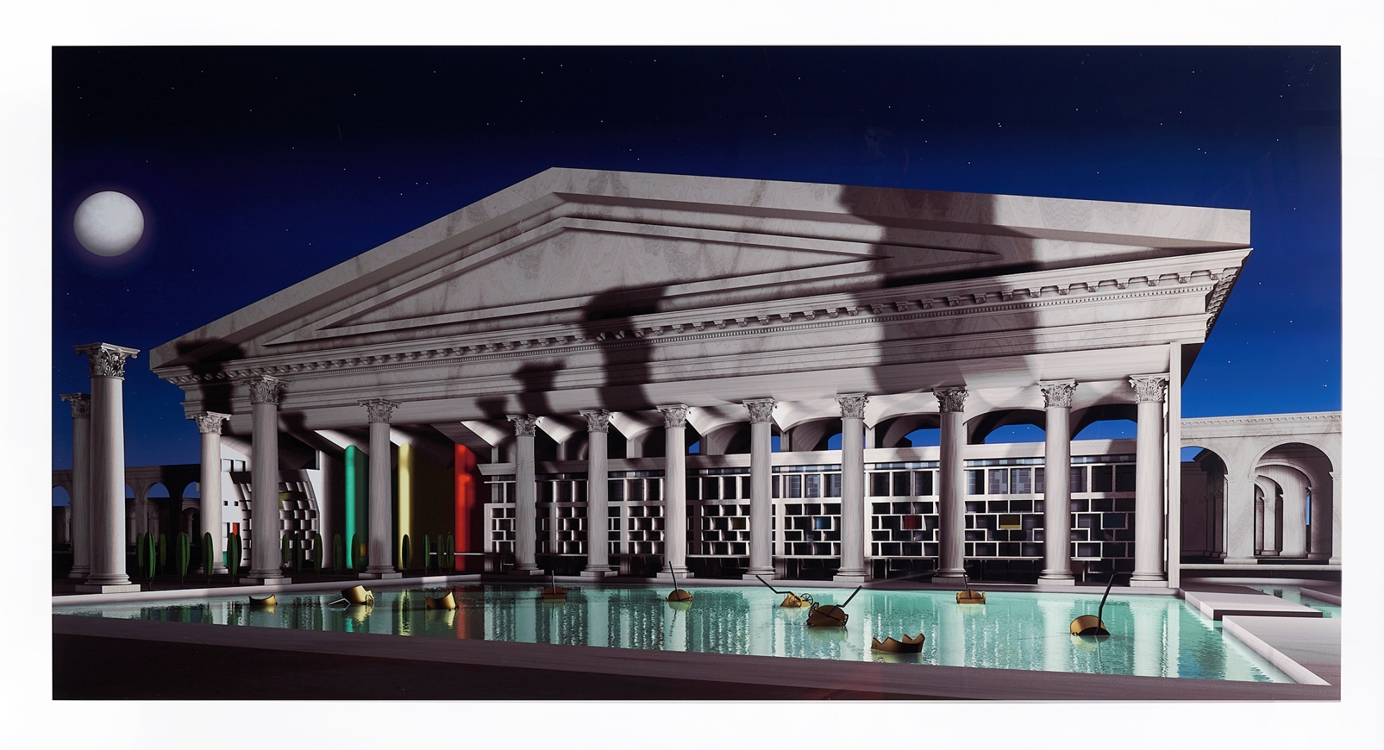 Callum Morton | Roman World from the Series Tomorrow Land (2004 ...