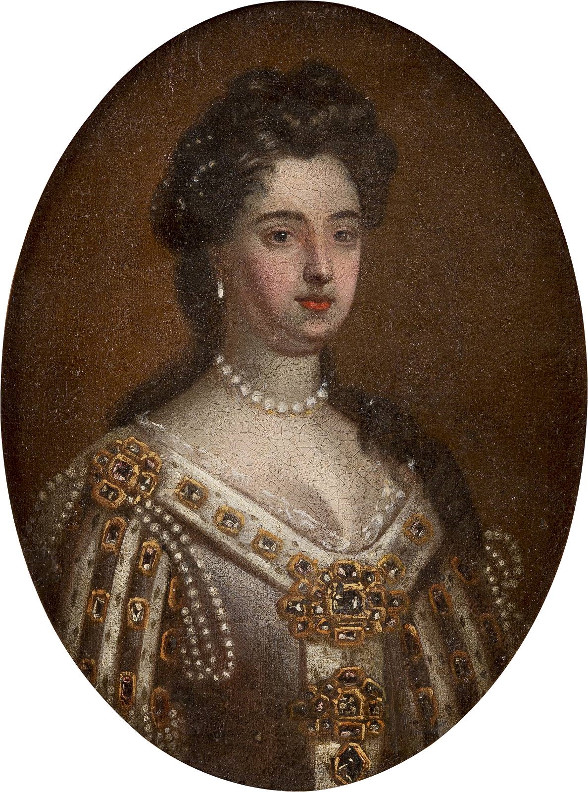 German School, 18th Century | PORTRAIT OF QUEEN MARY II (1662-1694 ...