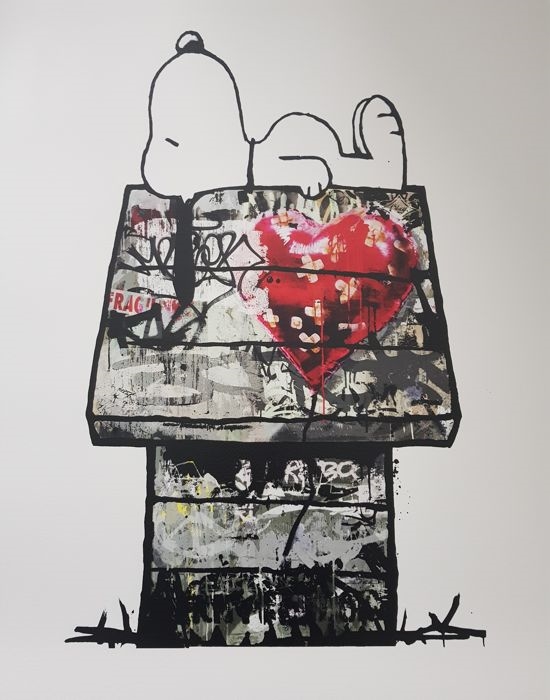 Kenny Random | Hard Times (Banksy) (2017) | MutualArt