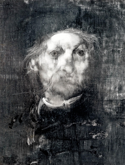 Endre Szász | Portrait of a man (1968) | MutualArt