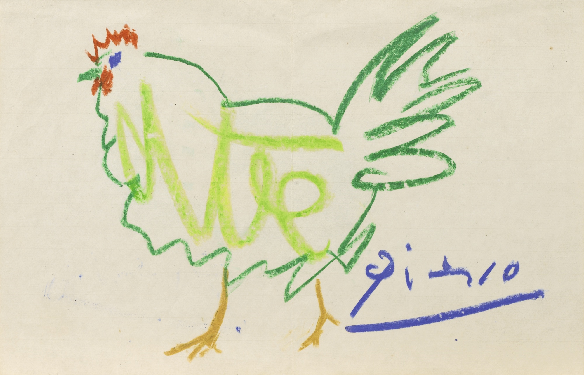 Pablo Picasso | COQ (1958) | MutualArt